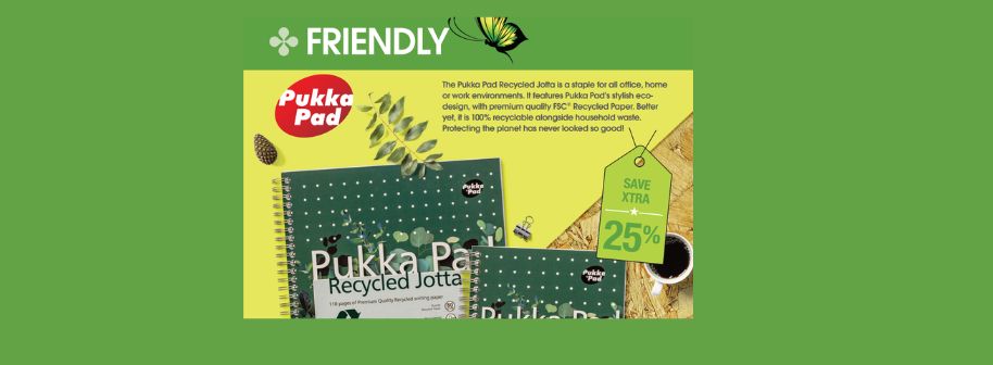 Introducing the Pukka Recycled Notepads | Integra Business Solutions Ltd