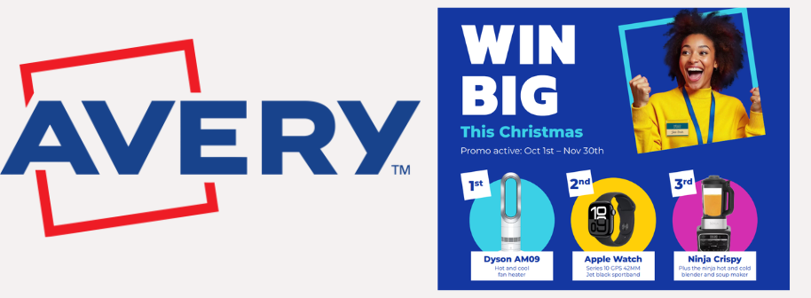 WIN Big this Xmas with Avery | Integra Business Solutions Ltd